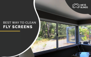 Best Way to Clean Fly Screens Guide | Meta Blinds